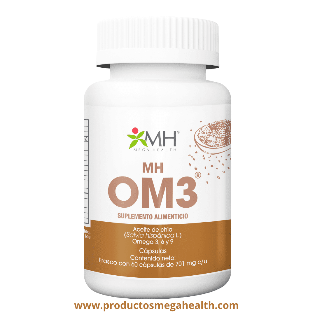 MH OM3: OMEGA 3, 6 Y 9 – ACEITE DE CHÍA – Productos MEGA HEALTH